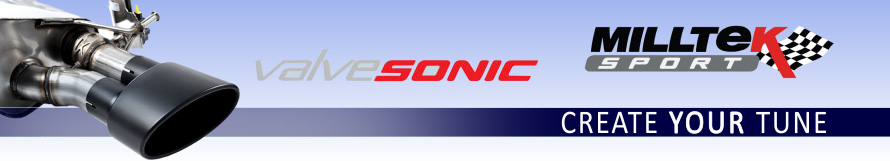 MILLTEK SPORT udstødning og downpipes i rustfri stål